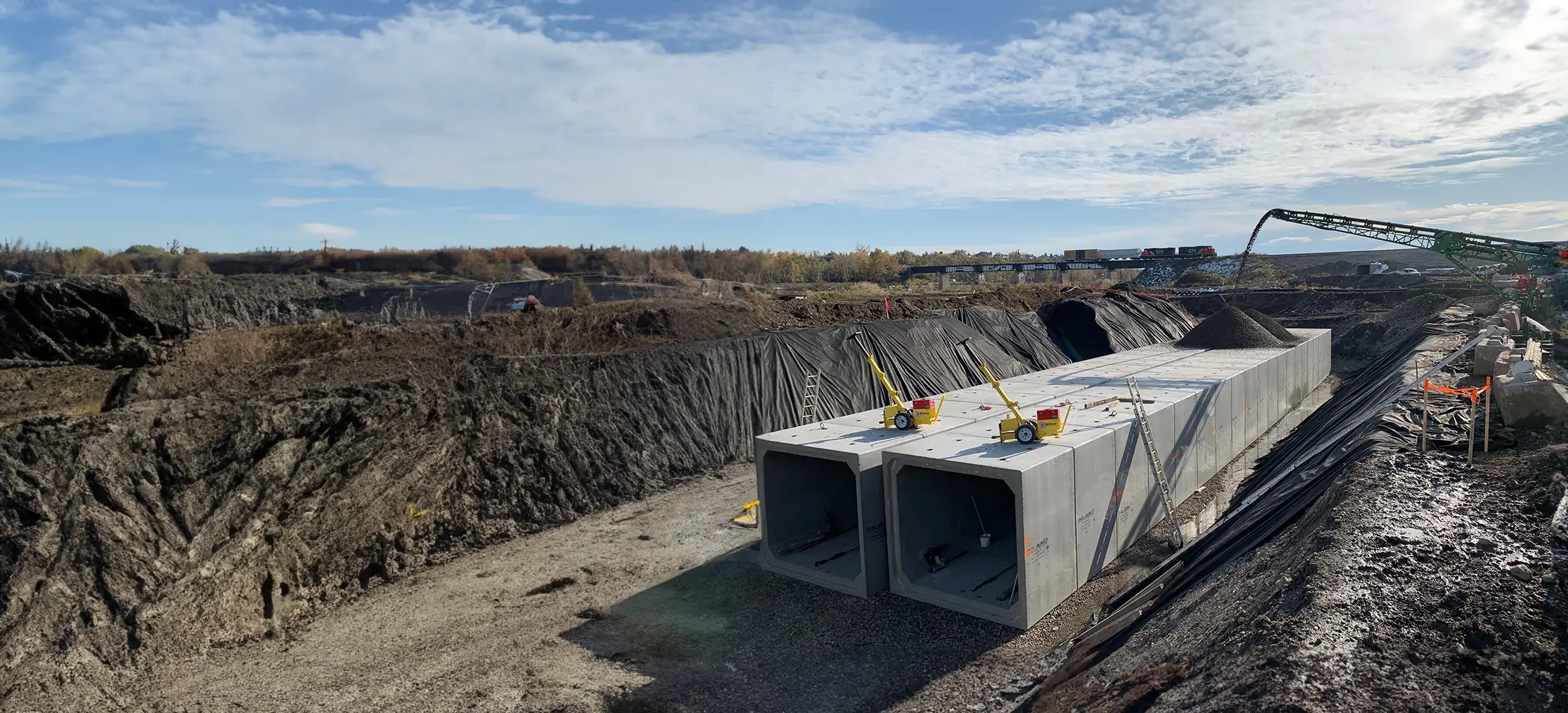 Bonnybrook Wastewater Treatment Plant - KLS Earthworks